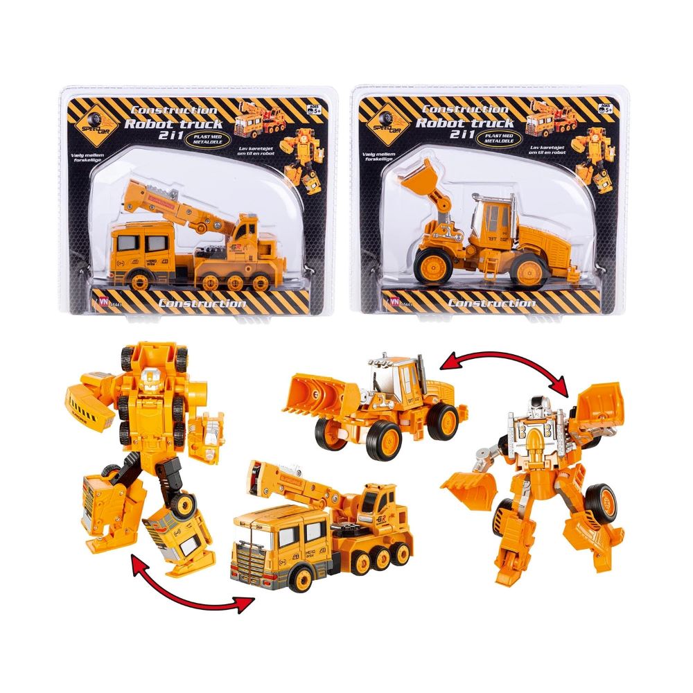 Speed Car - 2-i-1 Robot bil – Geppel's Legetøj