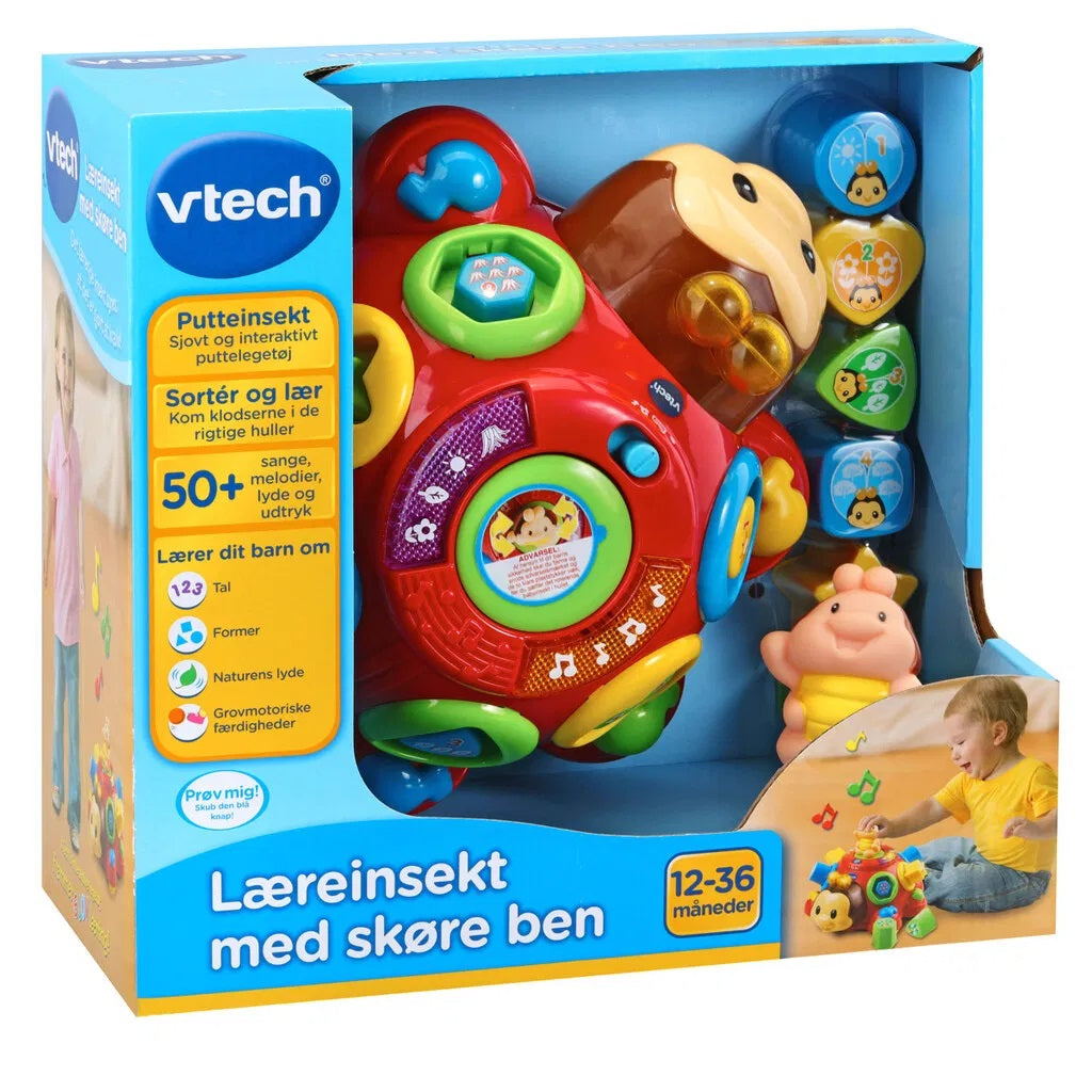 Vtech - Læreinsekt med skøre ben – Geppel's Legetøj